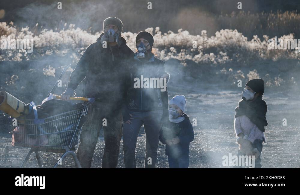 Gas mask family Stock Videos & Footage - HD and 4K Video Clips - Alamy