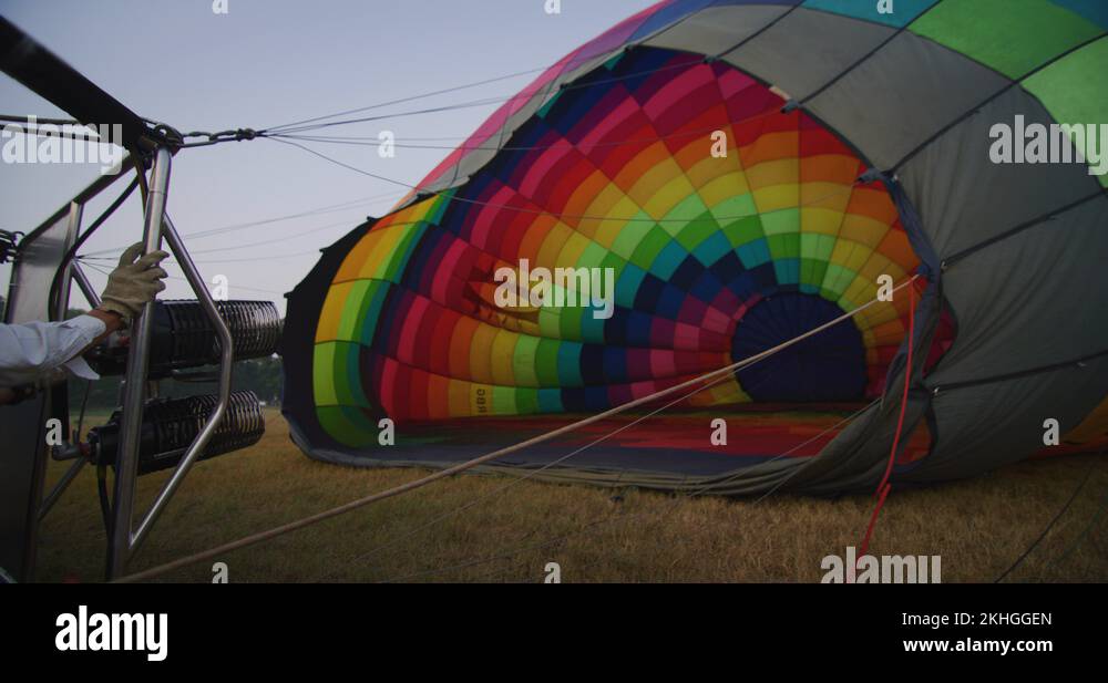 Inflation of a hotair balloon Stock Videos & Footage - HD and 4K Video ...