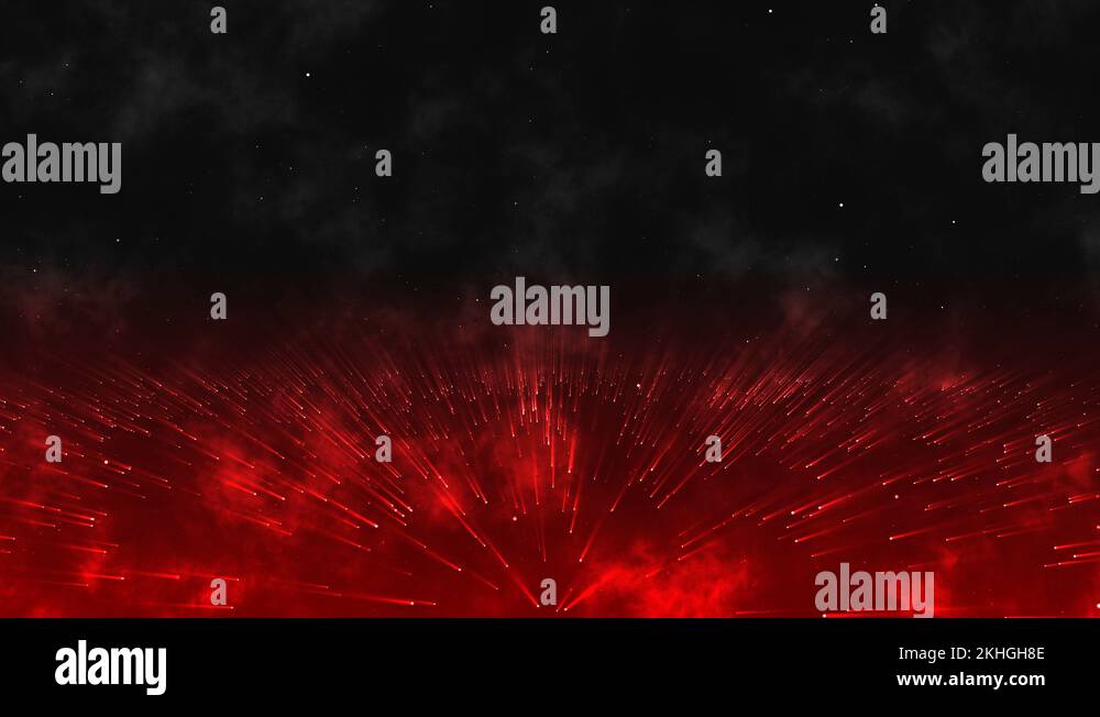Dust particles and red stars in the space Stock Video Footage - Alamy