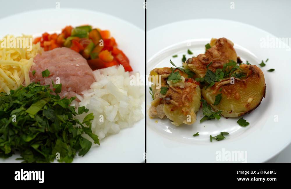 Preparation of italian traditional pasta, video compilation in 4K ...