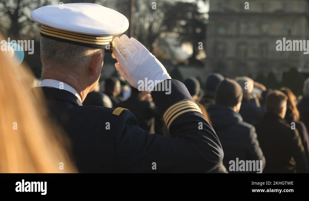 Navy officer saluting Stock Videos & Footage - HD and 4K Video Clips ...
