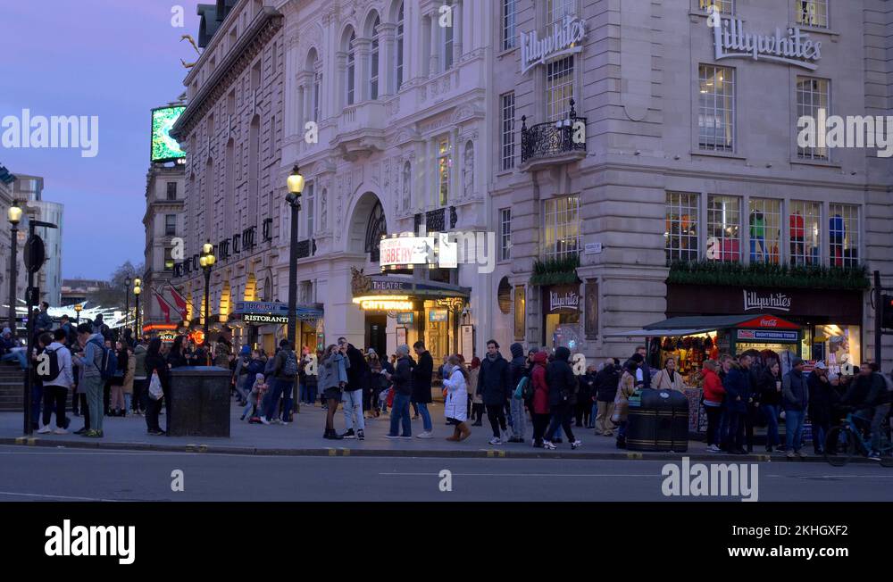 Piccadilly circus street view london Stock Videos & Footage - HD and 4K ...