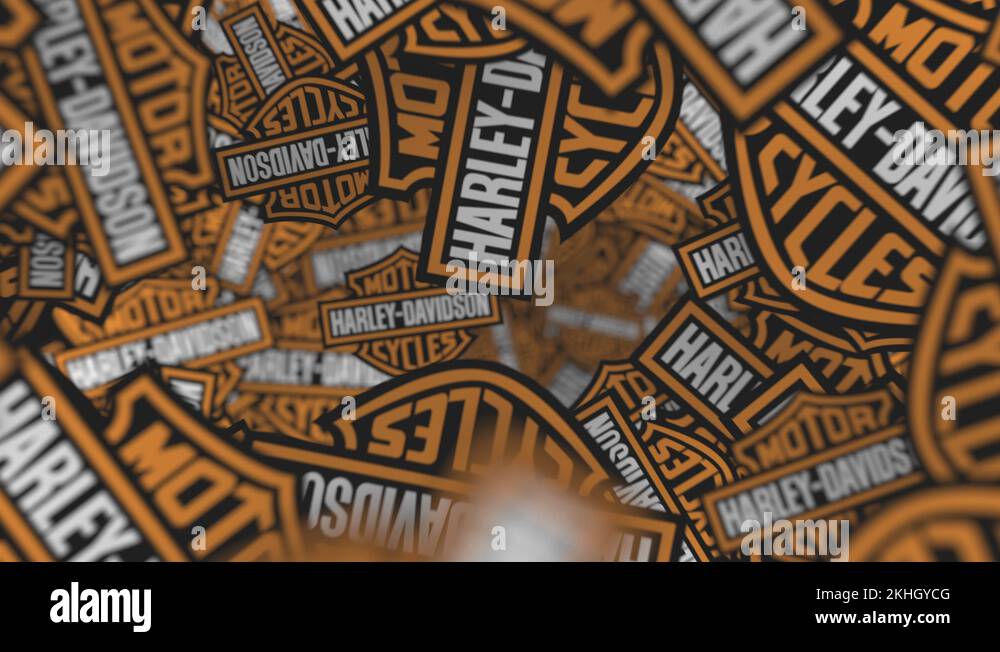 Harley davidson logos Stock Videos & Footage - HD and 4K Video Clips ...