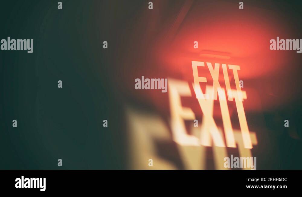 Exit door and sign Stock Videos & Footage - HD and 4K Video Clips - Alamy