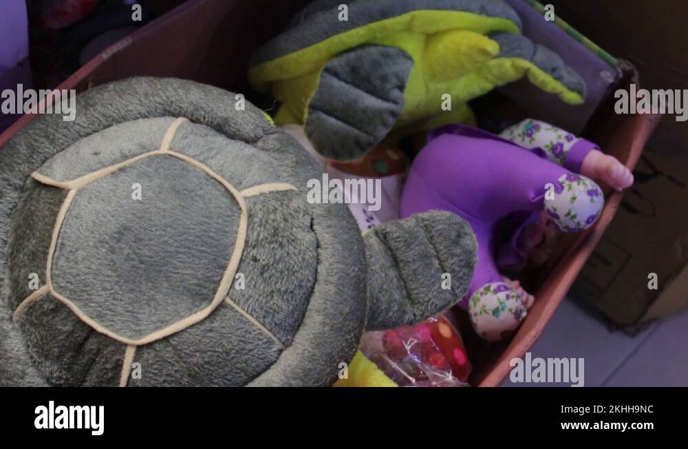 Cartons filled with old toys, sending for poor children in Charity ...