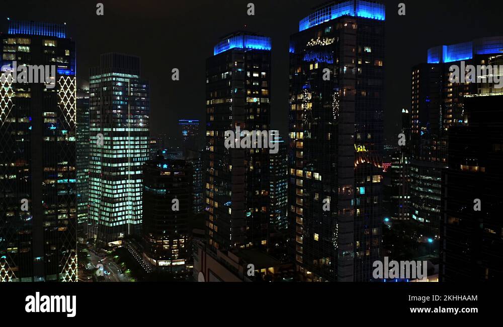 Exotic aerial modern skyscrapers exterior Stock Videos & Footage - HD ...