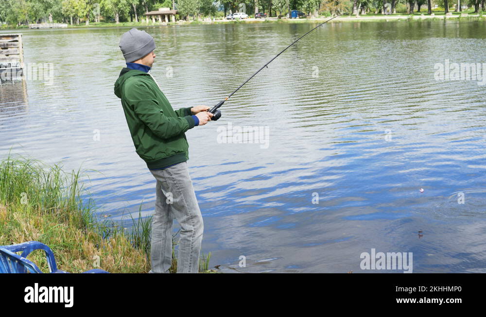 Catching fish with rod and line Stock Videos & Footage - HD and 4K ...
