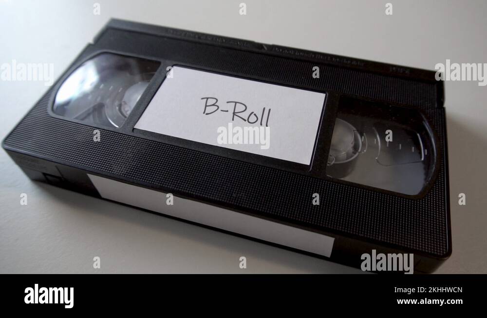 VHS Tape Labeled B-Roll Stock Video Footage - Alamy
