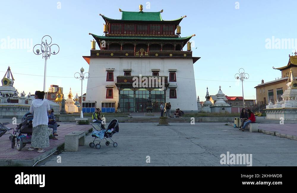 Gandantegchinlenmonastery Stock Videos & Footage - HD and 4K Video ...