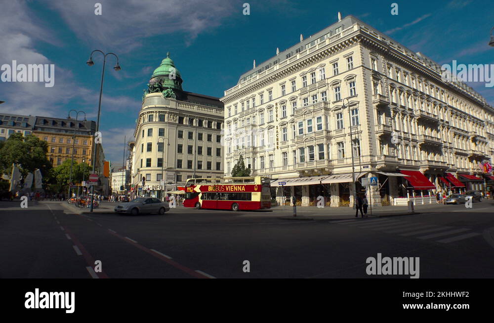 Vienna. Old Wien. Architecture, old houses, streets and neighborhoods ...