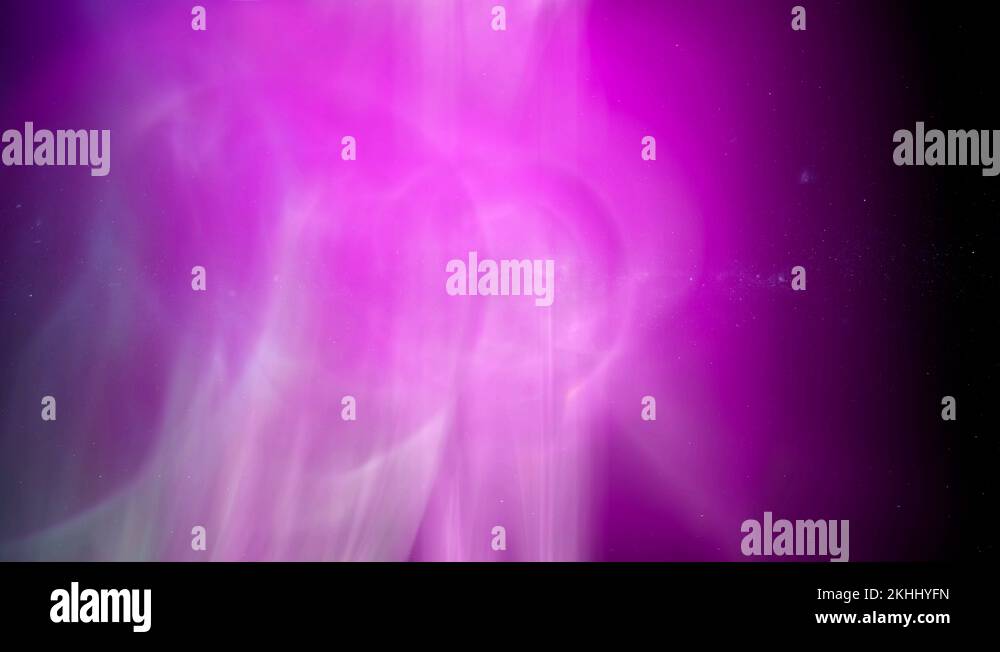 Heavenly aurora lights viewed against the milky way - seamless looping Stock Video Footage - Alamy