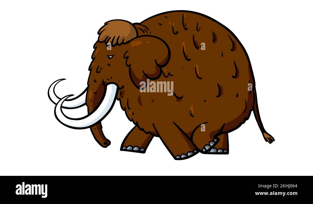Mammoth cartoon illustration Stock Videos & Footage - HD and 4K Video ...
