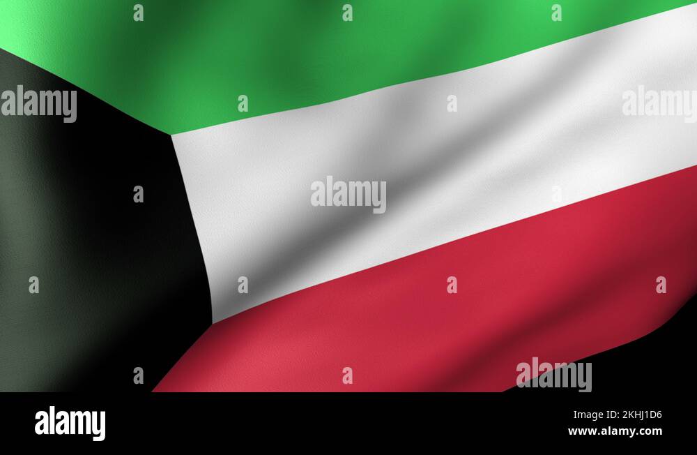 Wavy flag of kuwait Stock Videos & Footage - HD and 4K Video Clips - Alamy