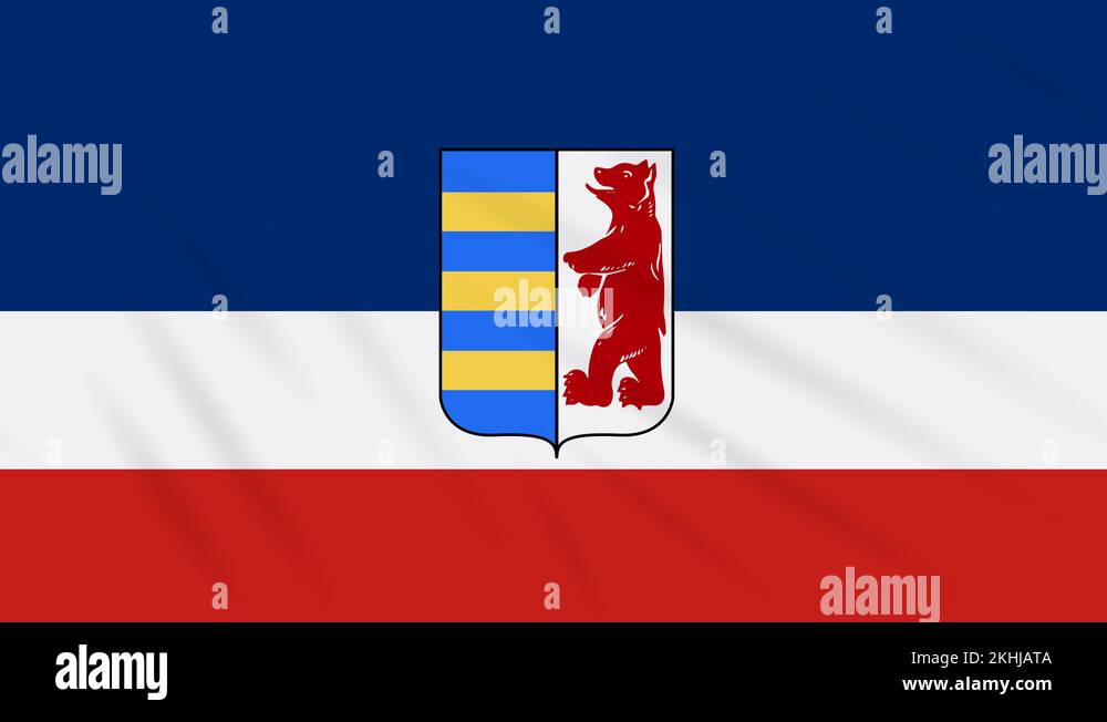 Carpathian Ruthenia flag waving cloth, ideal for background, loop Stock ...