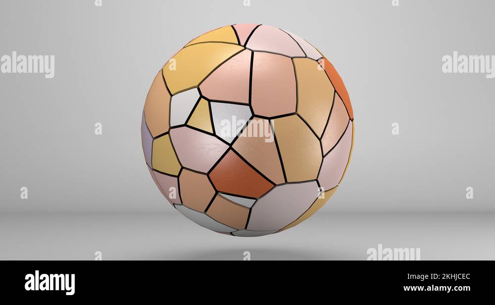 Colorful big sphere, transforming texture. Abstract animation, 3d render Stock Video Footage - Alamy