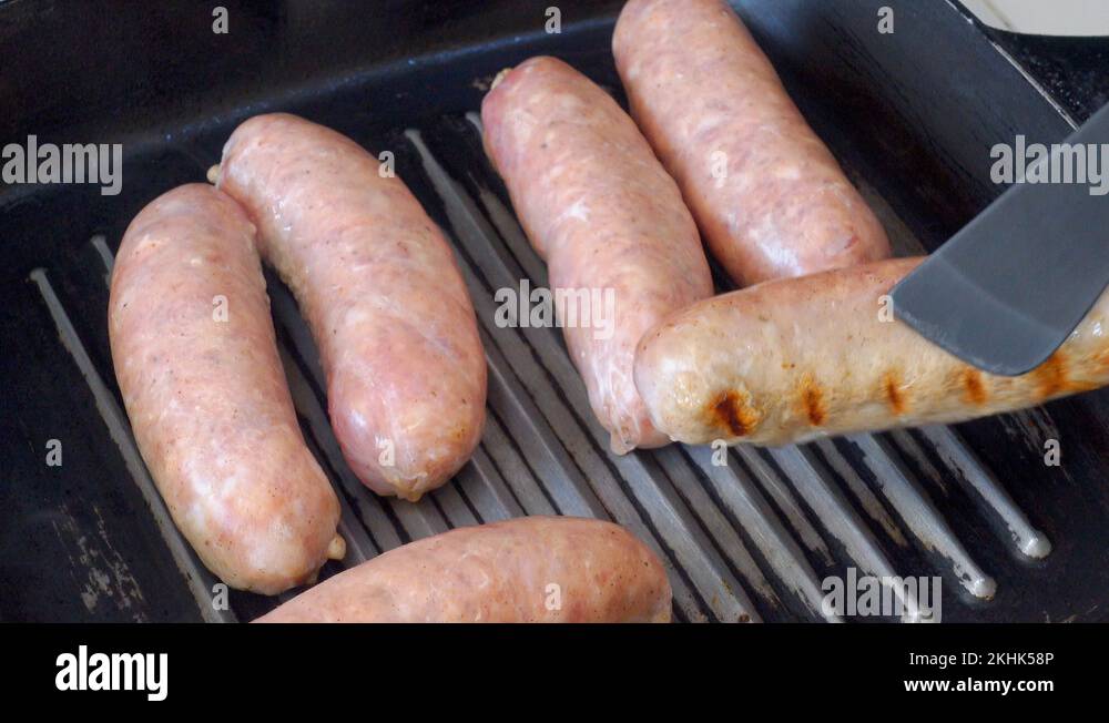 Traditional pork british sausages Stock Videos & Footage - HD and 4K ...