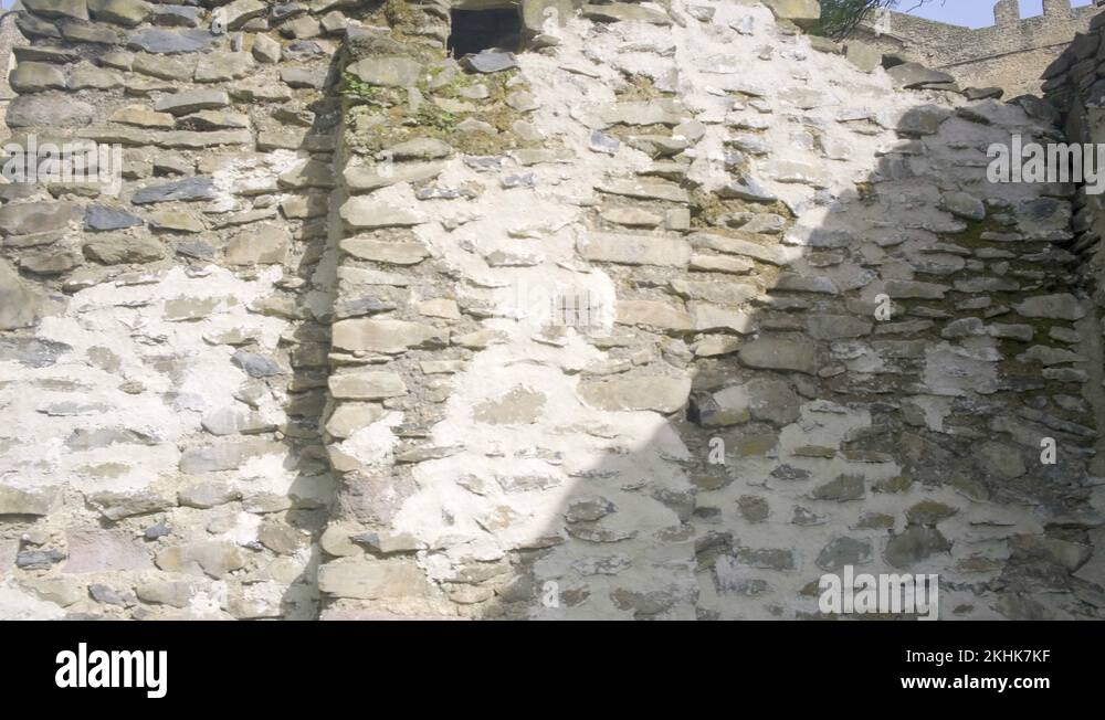 Track Behind Wall Reveal Fasilides Castle, Palace of Iyasu I in Gondar ...