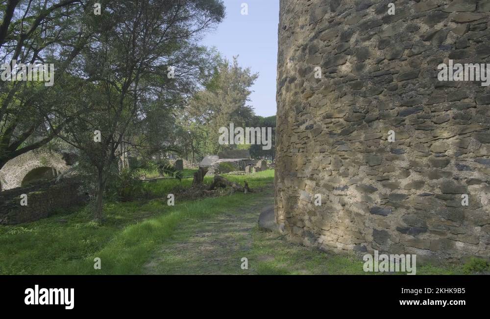 Fwd Around Base Palace of Iyasu I Reveal Fasilides Castle Gondar ...