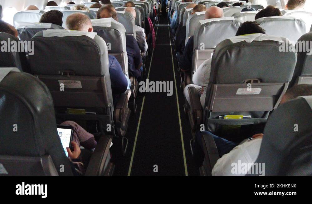 Crowded plane interior Stock Videos & Footage - HD and 4K Video Clips ...