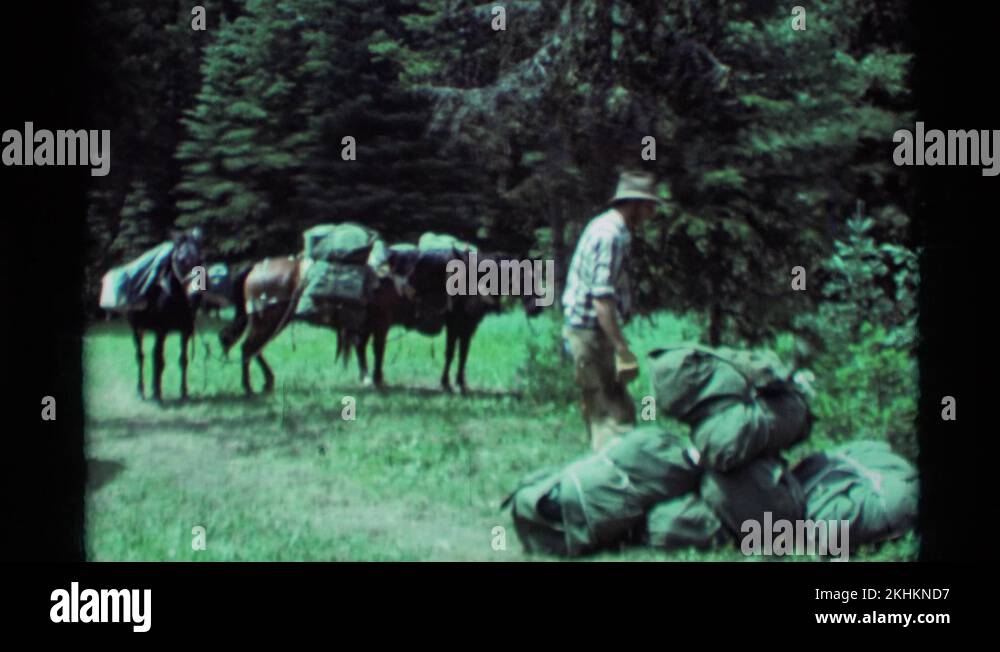 AGATE SPRINGS MONTANA USA-1975: Hikers Deciding To Take A Break From ...