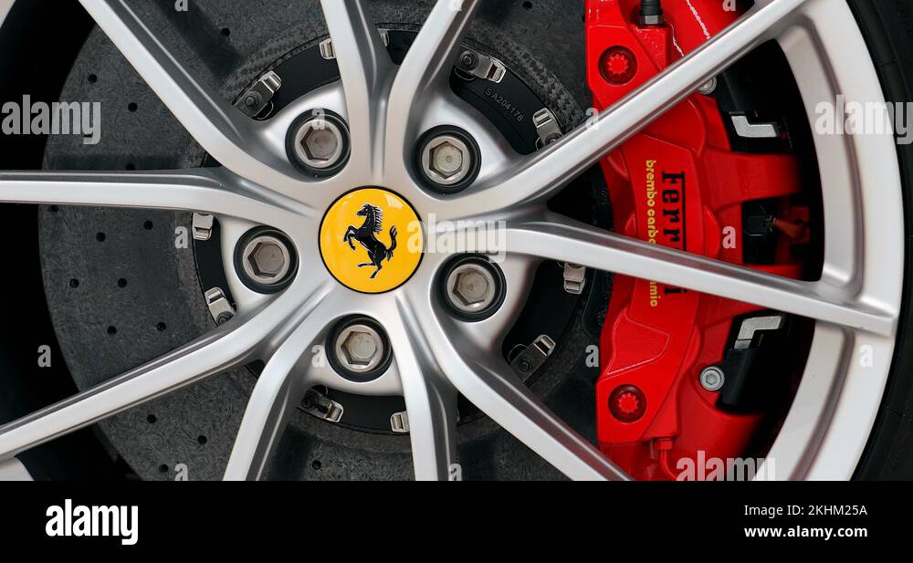 Ferrari wheel detail Stock Videos & Footage - HD and 4K Video Clips - Alamy