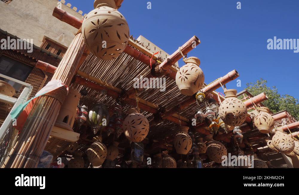 Traditional Omani Clay Water Pots for Sale on Display in Nizwa Souq ...