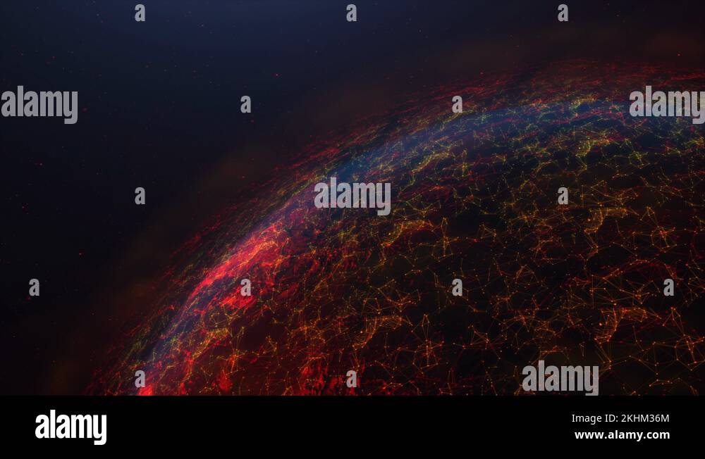 Spinning realistic globe world map Stock Video Footage - Alamy