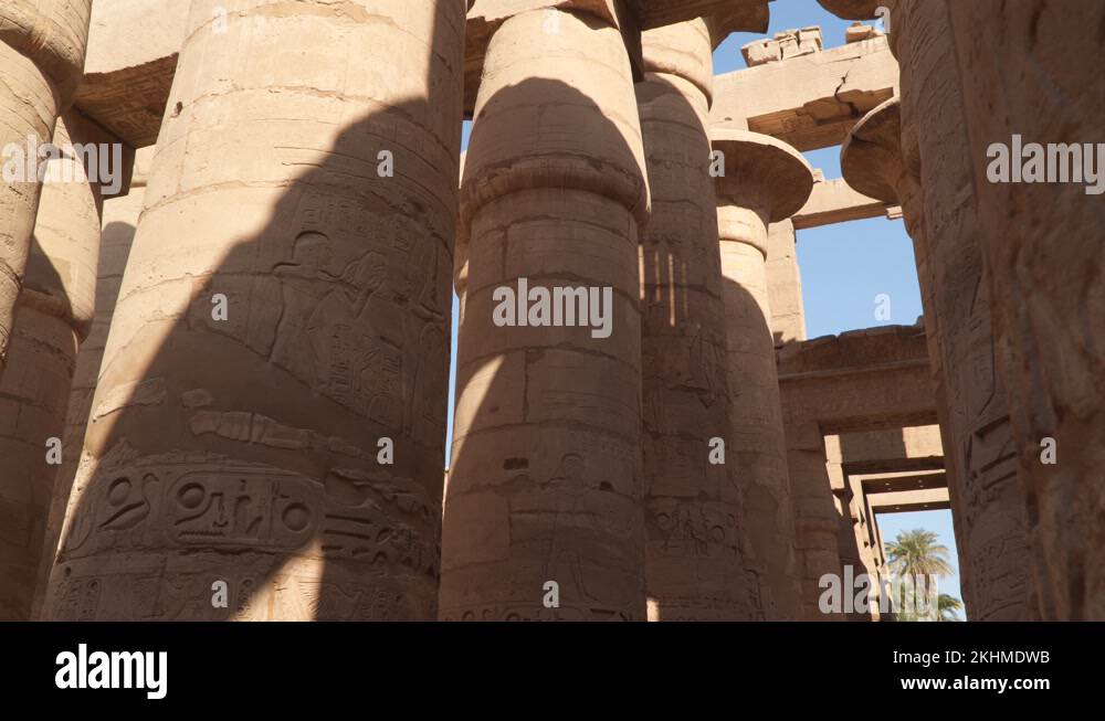 Karnak temple drawing Stock Videos & Footage - HD and 4K Video Clips ...
