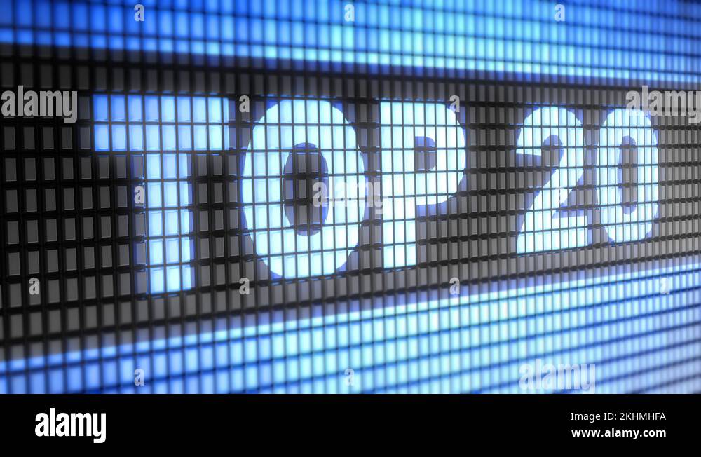 Top 20 chart Stock Videos & Footage - HD and 4K Video Clips - Alamy