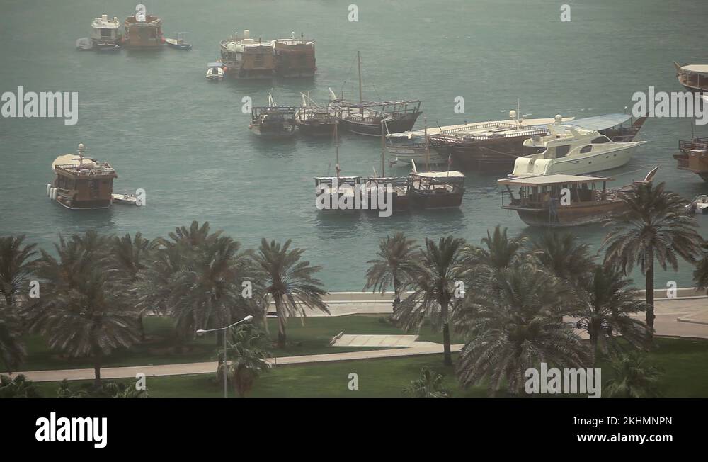 Palm Trees, West Bay, Desert Storm, Qatar Harbour, Doha Corniche, Dhow ...