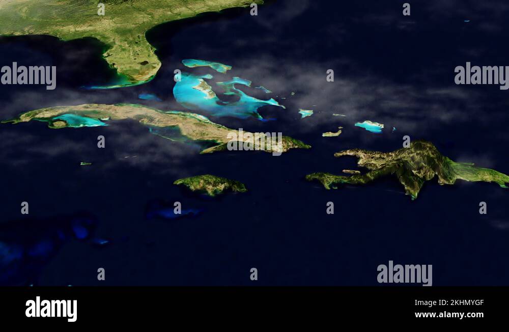 Cuba relief map Stock Videos & Footage - HD and 4K Video Clips - Alamy