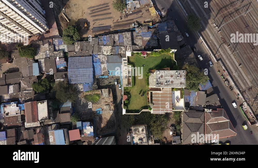 Mumbai slums aerial Stock Videos & Footage - HD and 4K Video Clips - Alamy