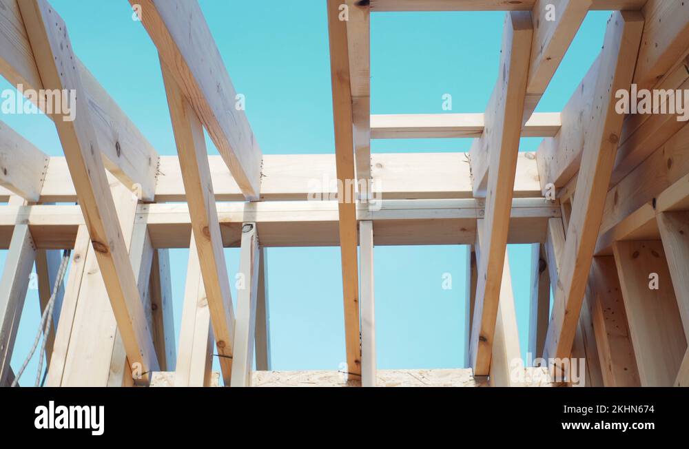 Carpenter on roof framework Stock Videos & Footage - HD and 4K Video ...