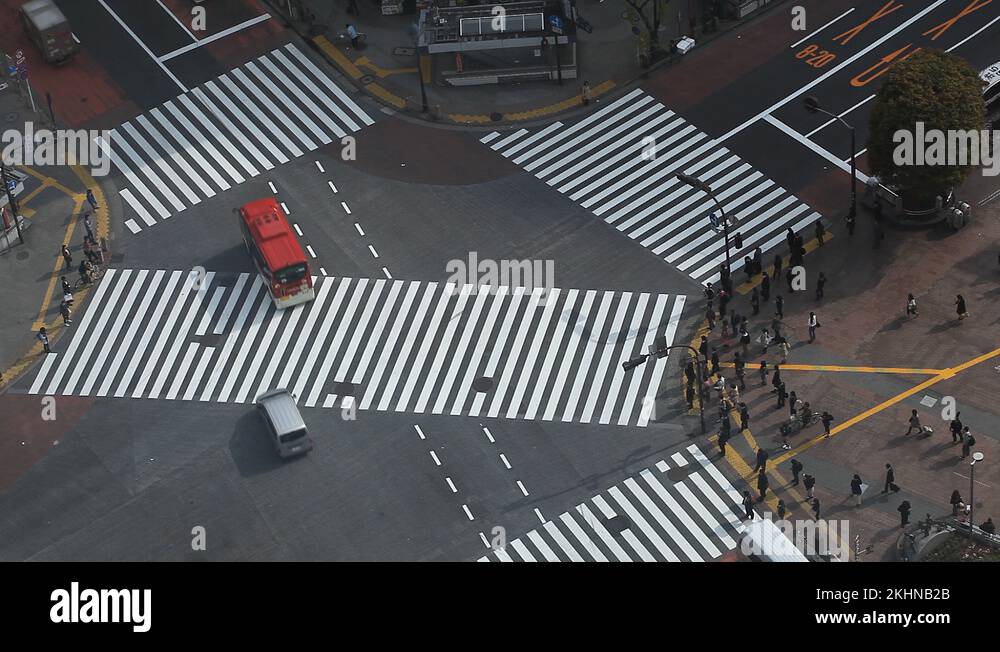 Japan tokyo city shibuya hachiko station crossing Stock Videos ...