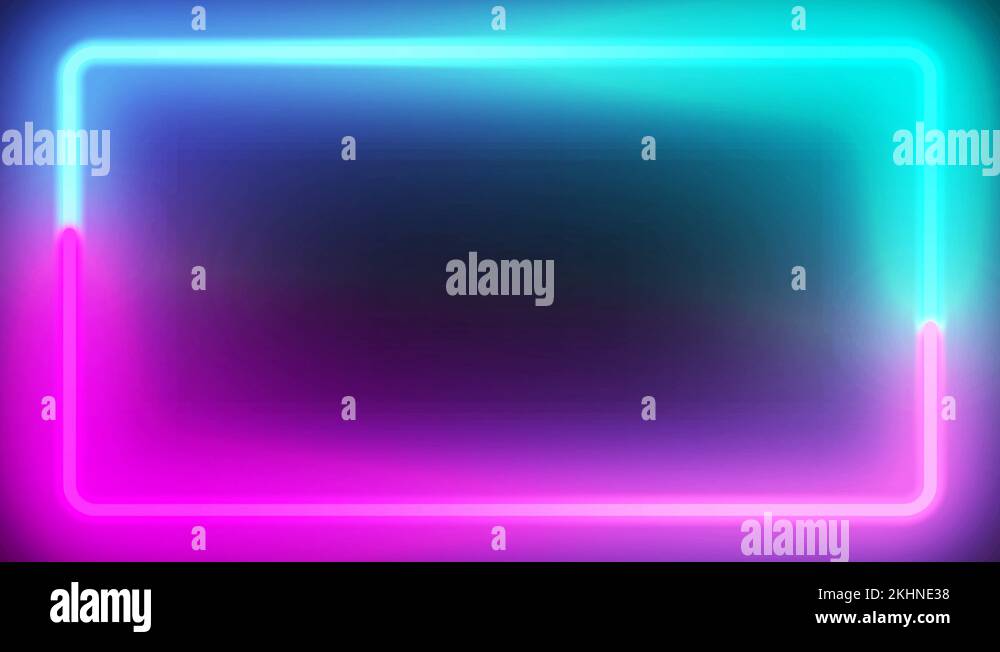 Neon glow frame Stock Videos & Footage - HD and 4K Video Clips - Alamy
