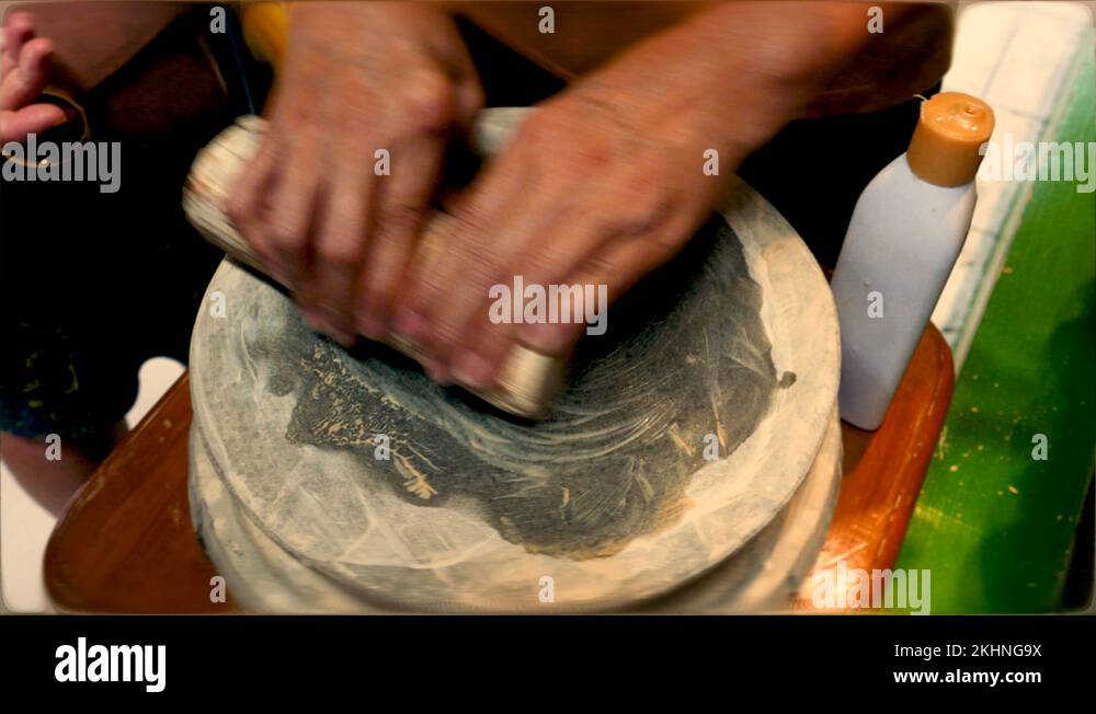 Burmese thanakha paste Stock Videos & Footage - HD and 4K Video Clips ...