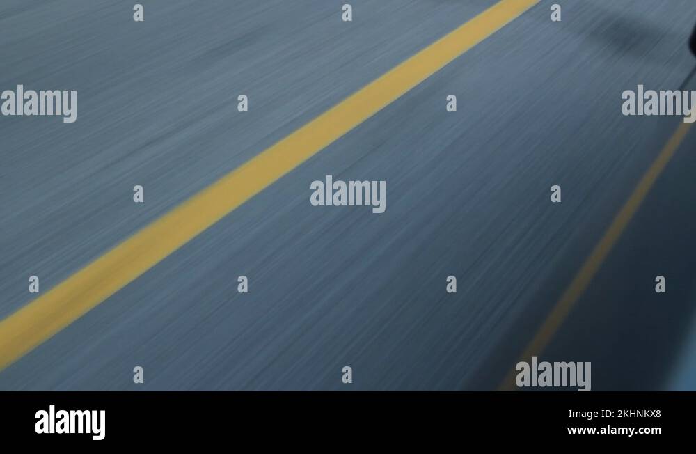 Double yellow lines on pavement Stock Videos & Footage - HD and 4K ...