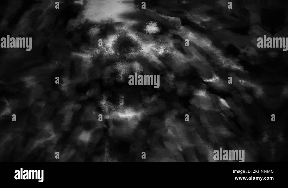 Scary flickering monsters in the dark 2D animation Stock Video Footage ...