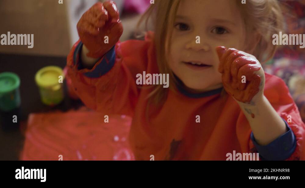 Drawing in red paint Stock Videos & Footage - HD and 4K Video Clips - Alamy