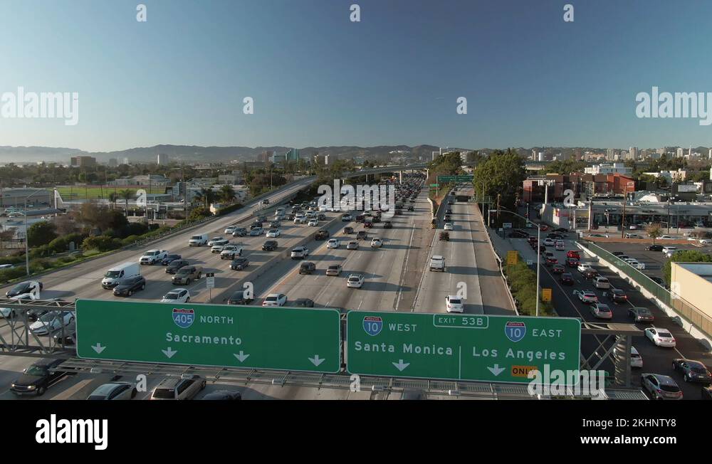 10 freeway i 10 los angeles Stock Videos & Footage - HD and 4K Video ...