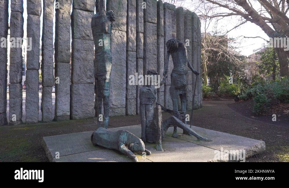 Famine memorial statues Stock Videos & Footage - HD and 4K Video Clips ...