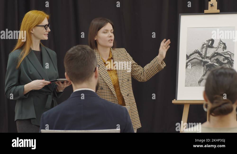 Presenting artwork Stock Videos & Footage - HD and 4K Video Clips - Alamy