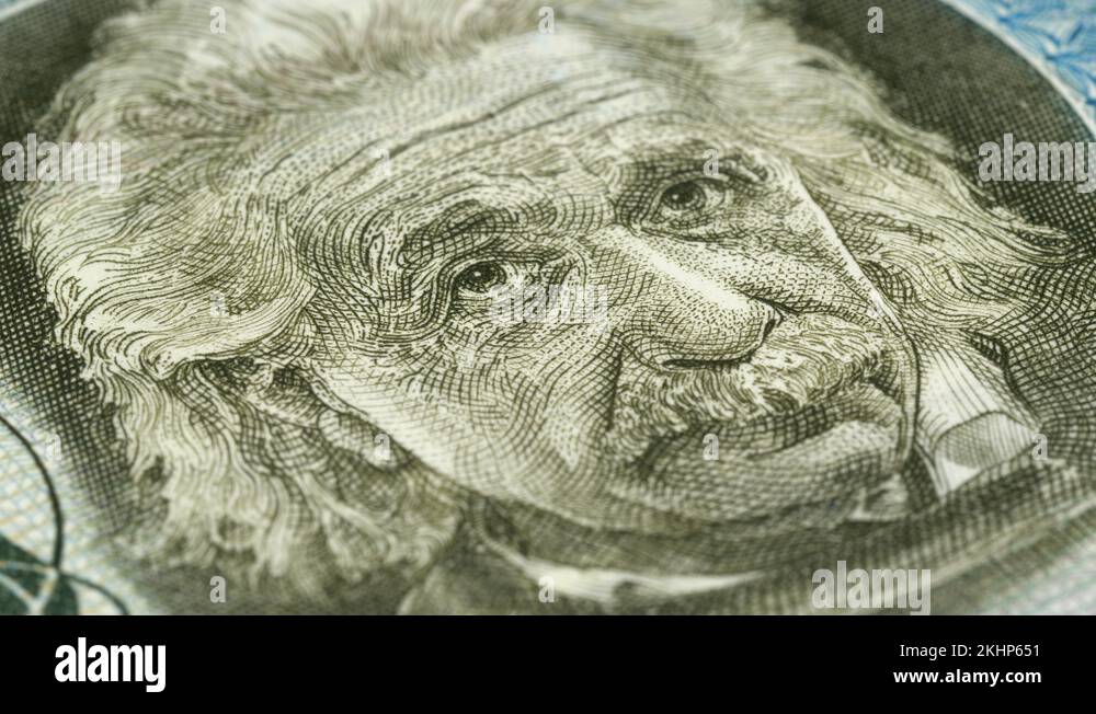 ISRAEL - CIRCA 1968: Albert Einstein portrait on Israel 5 pounds note ...