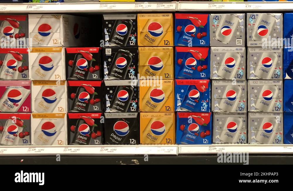 Pepsi cola products Stock Videos & Footage - HD and 4K Video Clips - Alamy