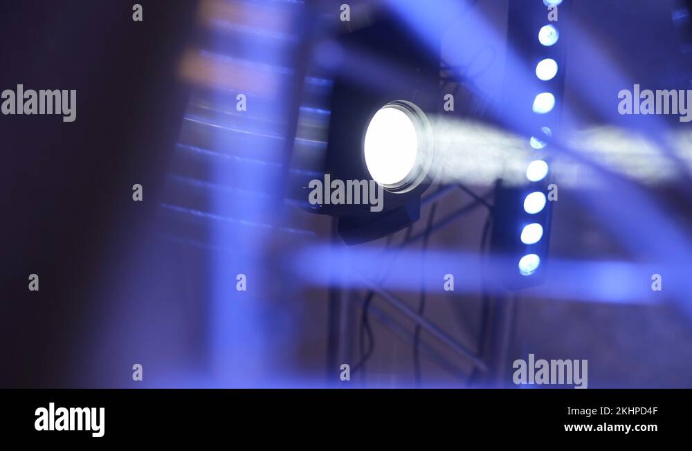 Spotlight beam light stage Stock Videos & Footage - HD and 4K Video ...