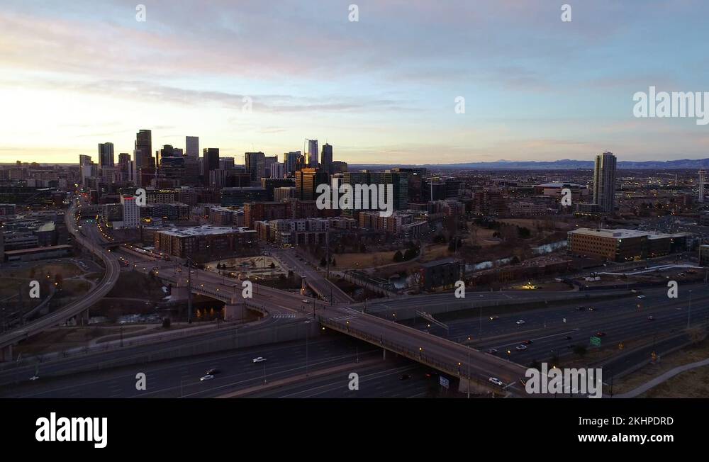 Denver colorado usa drone aerial Stock Videos & Footage - HD and 4K ...