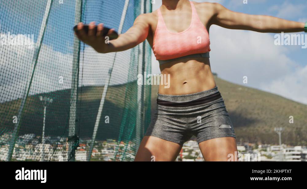 Athletic competing with discus Stock Videos & Footage - HD and 4K Video Clips - Alamy