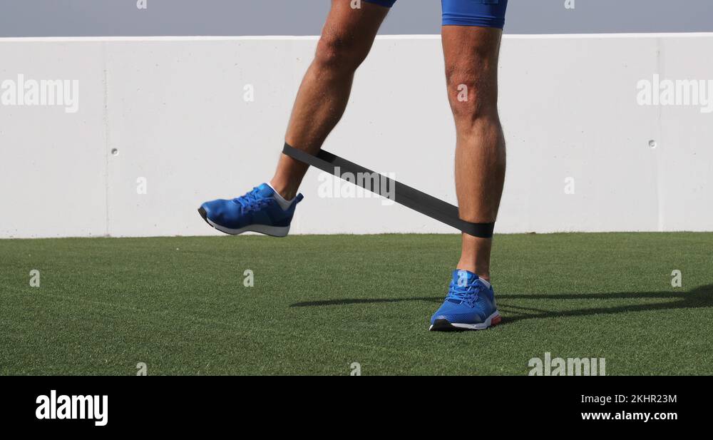 Man elastic band gym Stock Videos & Footage - HD and 4K Video Clips - Alamy