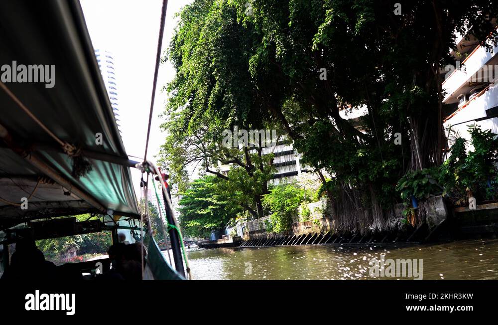 Boat on thai klong Stock Videos & Footage - HD and 4K Video Clips - Alamy