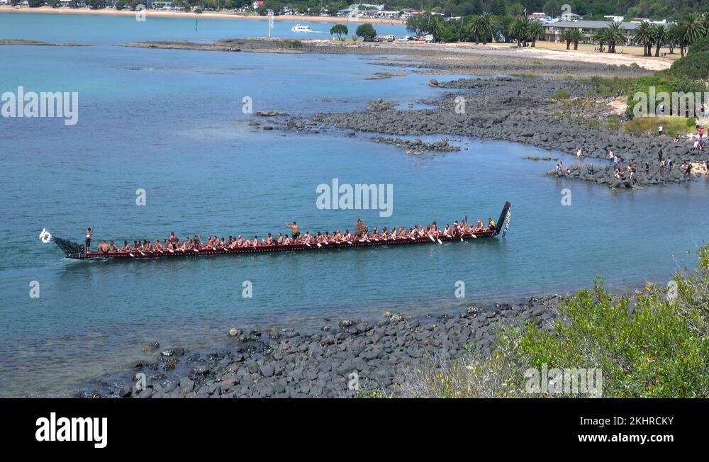 Maori war canoe waka Stock Videos & Footage - HD and 4K Video Clips - Alamy